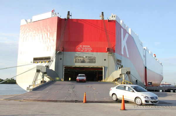 ARRIBA POR PRIMERA VEZ EL BUQUE NIAGARA HIGHWAY AL PUERTO LÁZARO CÁRDENAS