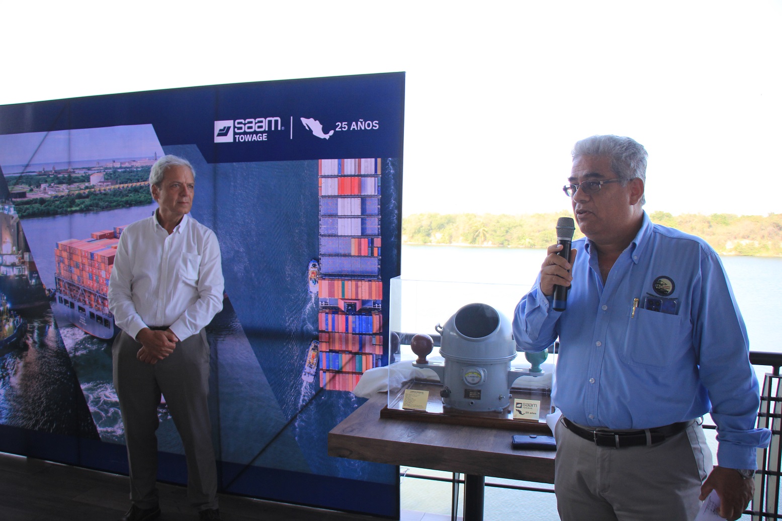 ASIPONA LÁZARO CÁRDENAS FELICITA A SAAM TOWAGE EN SU 25 ANIVERSARIO