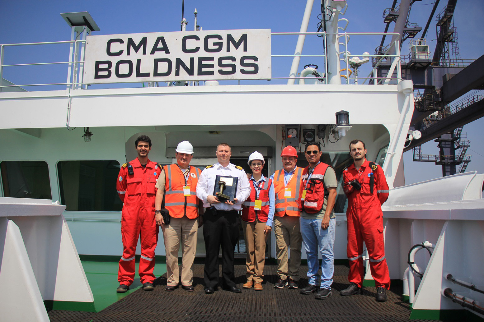 REALIZA PRIMER ARRIBO BUQUE CMA CGM BOLDNESS AL PUERTO DE LÁZARO CÁRDENAS