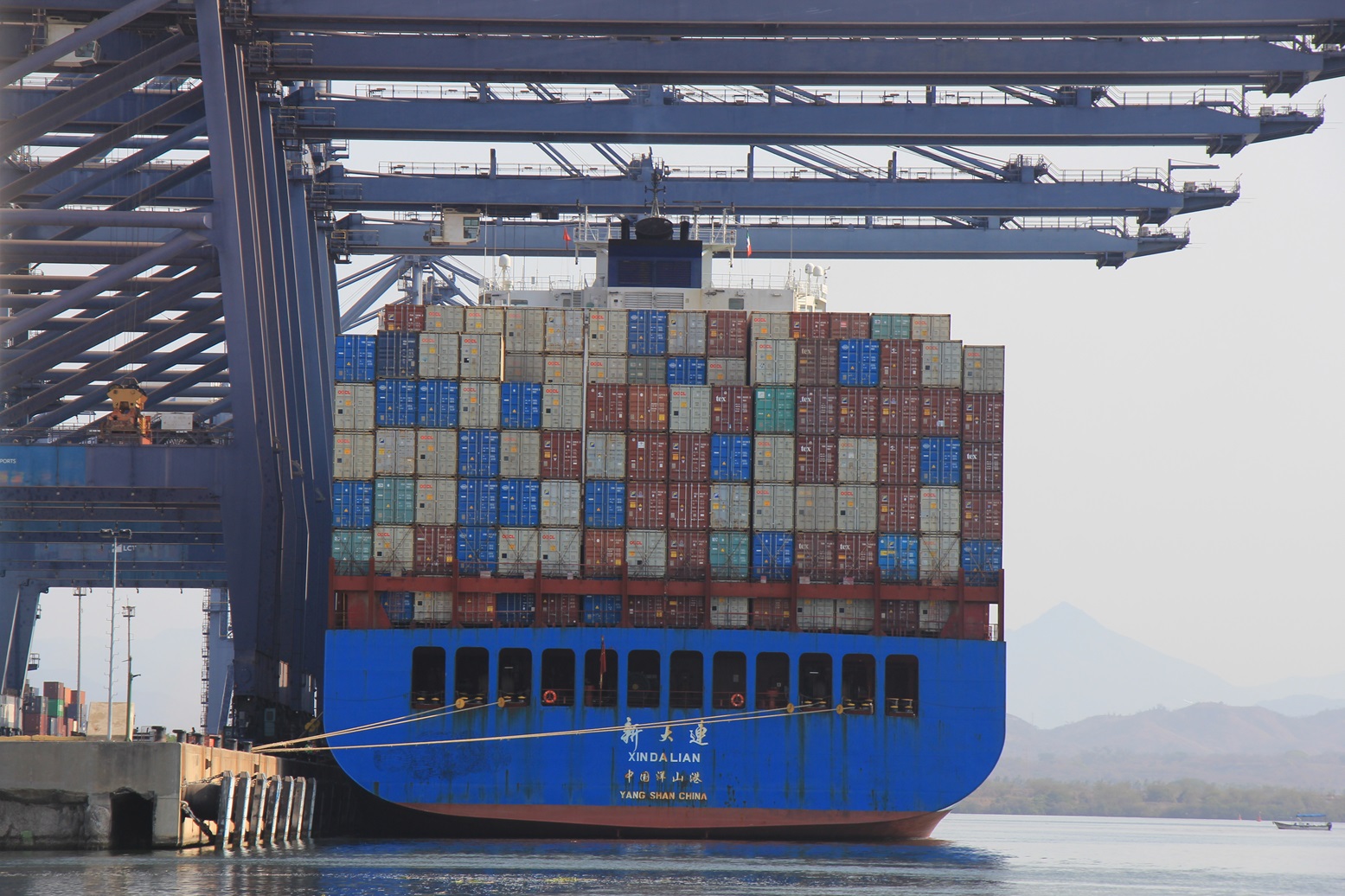 ARRIBA A LÁZARO CÁRDENAS EL BUQUE XIN DA LIAN CON NUEVO SERVICIO WSA5 ...